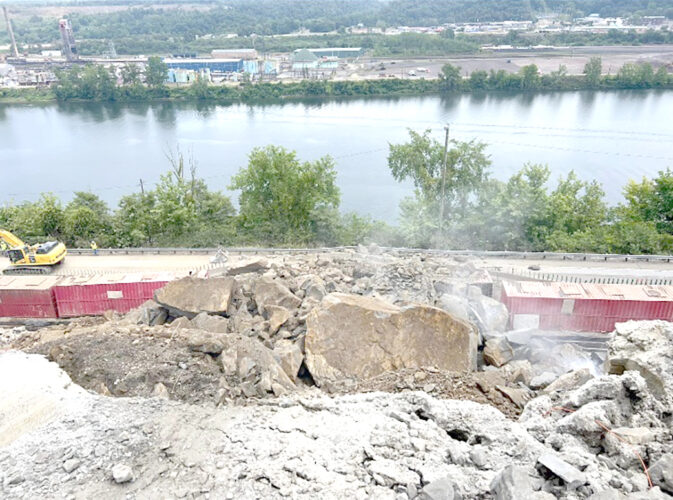 ODOT: ‘Significant rockfall’ closes state Route 7 until further notice ...